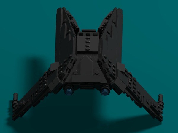 LEGO MOC Phi-Class Shuttle Scythe by Orgalorgbricks | Rebrickable ...