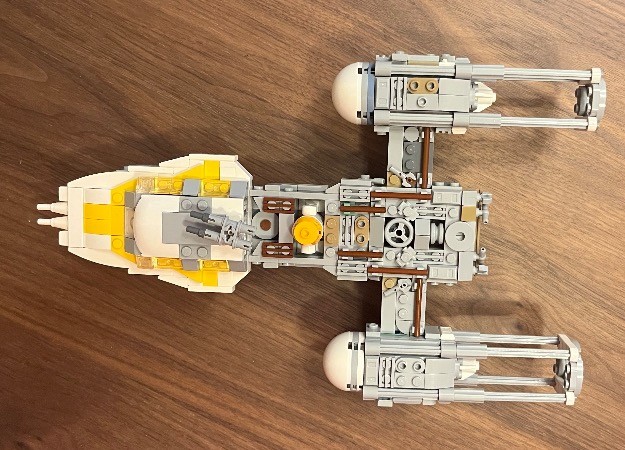 LEGO MOC Red Five T65b Starfighter (2.0 Update) by BaufmanBricks | Rebrickable - Build with LEGO