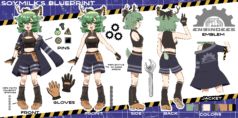 LEGO MOC Soymilk - Indie VTuber by The0x539 | Rebrickable - Build with LEGO