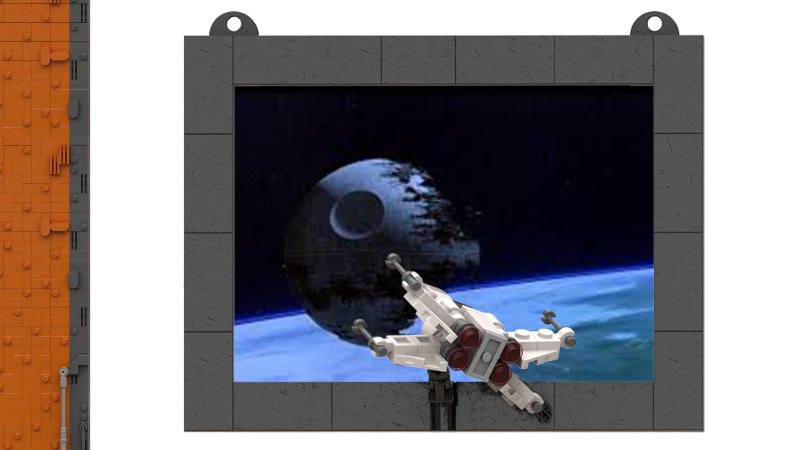 LEGO MOC picture frame by NightHawk11991 | Rebrickable - Build with LEGO