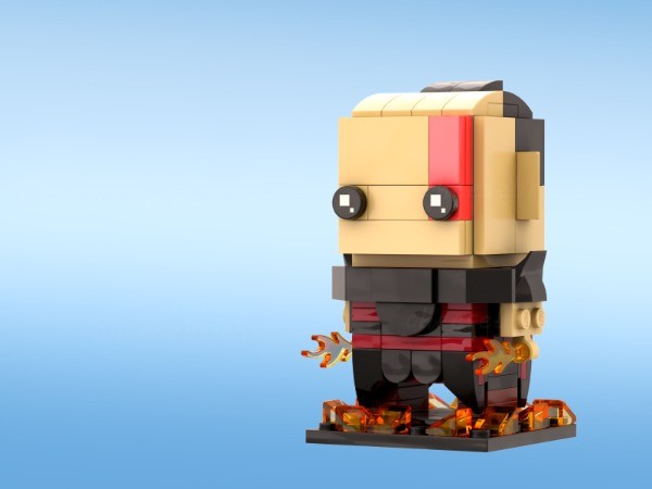 LEGO MOC Prince Zuko Brickheadz Firebender Avatar The Last Airbender by ...