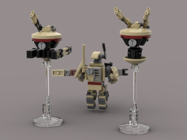 LEGO MOC-174327 Simple Tau Soldier with Drones by FramedForNothing ...