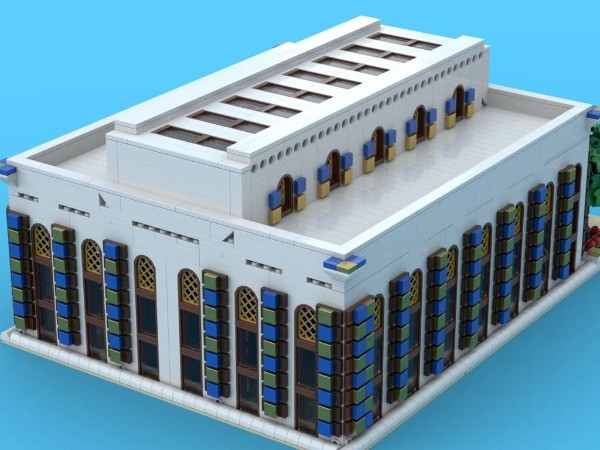 LEGO MOC Synagogue by cypek123 | Rebrickable - Build with LEGO