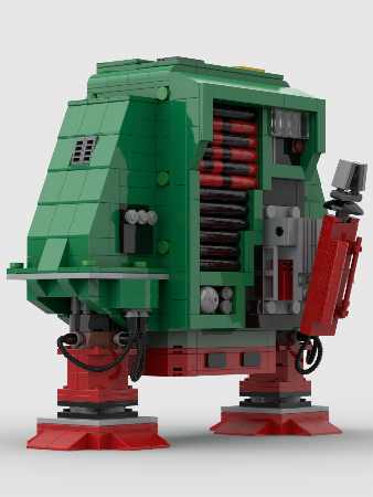 LEGO MOC Silent Running Robot Drones Dewey, Huey, and Louie by enfurnoh ...
