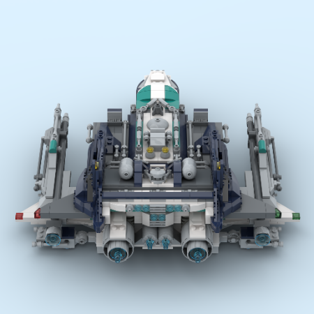LEGO MOC-183846 Alpha Class NV1 Starship - Aion's Compass by SlamTrunk ...