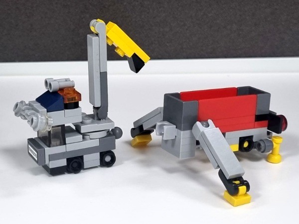 LEGO MOC Articulated Digger Dumper - Micro Build by brprasanna7 ...