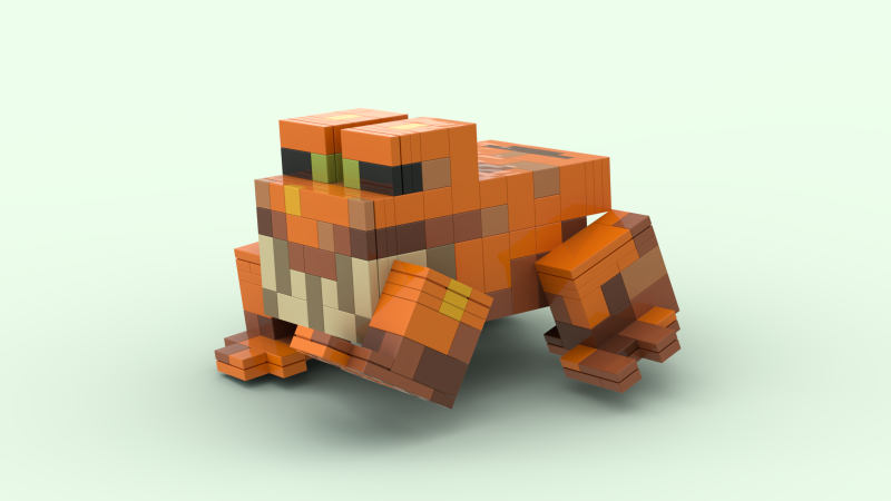 LEGO MOC Frog by brickfolk | Rebrickable - Build with LEGO