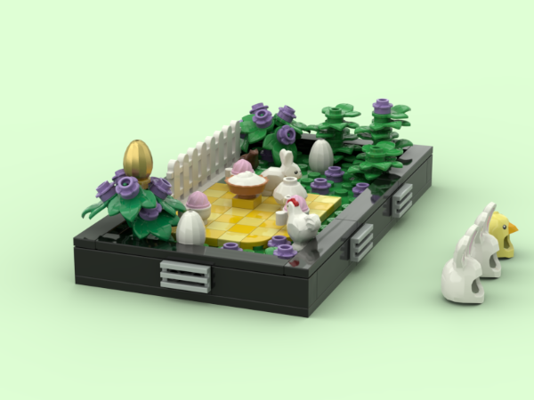 LEGO MOC Stormtrooper Easter picnic by User13 | Rebrickable - Build ...