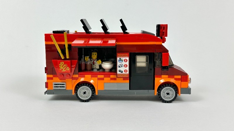 LEGO MOC Asian Noodles Food Truck by wooootles | Rebrickable - Build ...