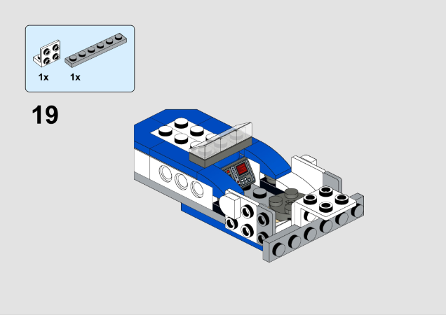 LEGO MOC 75391 Landspeeder by BrickBash | Rebrickable - Build with LEGO