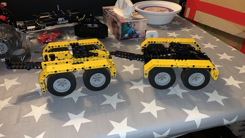 LEGO MOC Tandem Dolly Arocs Scale by TECHNICer83 | Rebrickable - Build ...