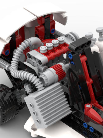 LEGO MOC karting stance by lego_xtremcar | Rebrickable - Build with LEGO