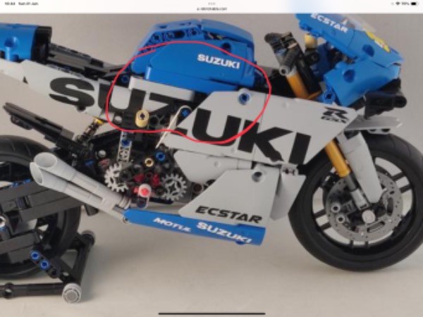LEGO MOC SUZUKI MotoGp by MOC NEMOOZ | Rebrickable - Build with LEGO