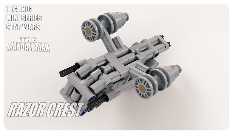 LEGO MOC TECHNIC mini RAZOR CREST by pins_n_liftarms | Rebrickable ...