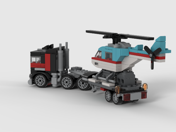 LEGO MOC Whirl N' Wheel Mini Truck by PassengerX | Rebrickable - Build ...