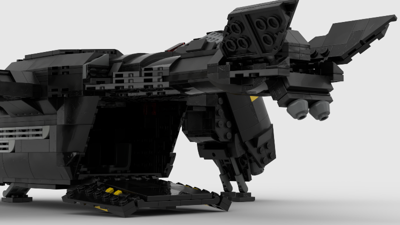 LEGO MOC Pelican-1 Extraction Shuttle (Helldivers 2) by LauraDog ...