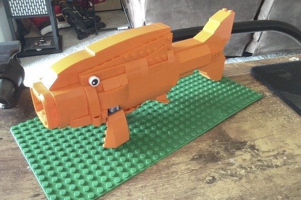 LEGO MOC Oversized orange Fish Lego Element by kmulvihill74 ...