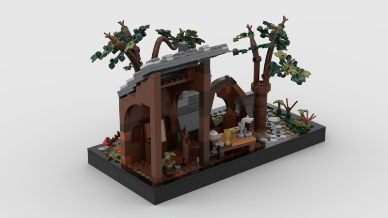 LEGO MOC D&D vampire diorama by Polokot | Rebrickable - Build with LEGO