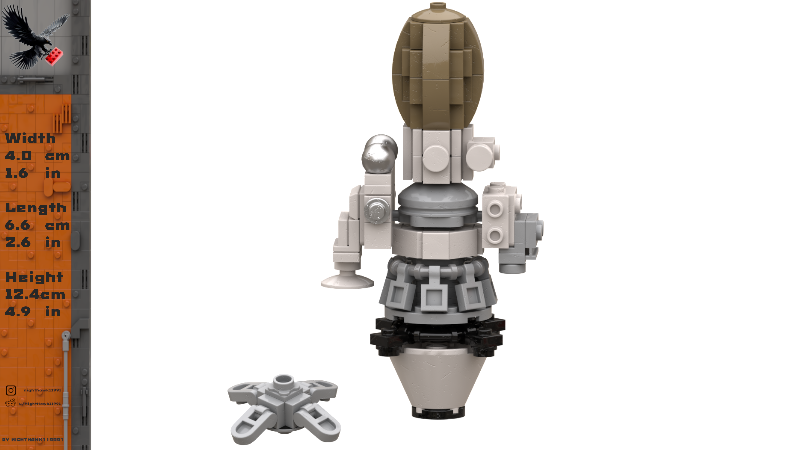 LEGO MOC Luna 1-14 Collection 1:20 (Soviet Luna Probes) by ...