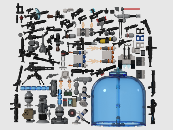 LEGO MOC-208718 Star Wars Clone Trooper Weapon Drop: CW-2003, TCW-2008 ...