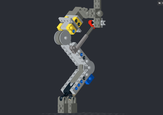 LEGO MOC Big Chicken Reverse Joint Mech Legs Frame by SparrowLegs ...