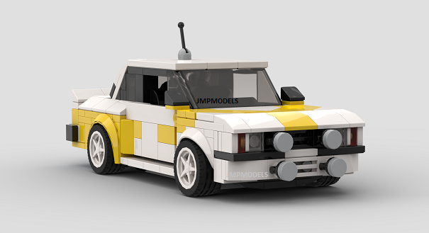 LEGO MOC Opel Ascona B 400 (Group 4) by JMPmodels | Rebrickable - Build ...