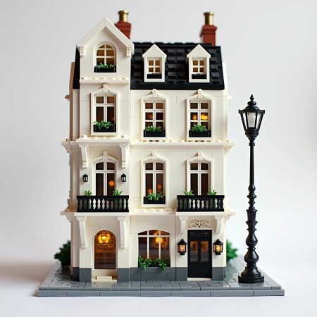 LEGO MOC-219213 Parisian-style Modular #1 by eiko21 | Rebrickable ...