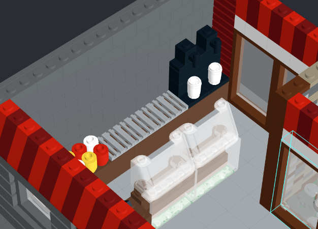 LEGO MOC Tim Hortons (updated) by nibman_bricks | Rebrickable - Build ...