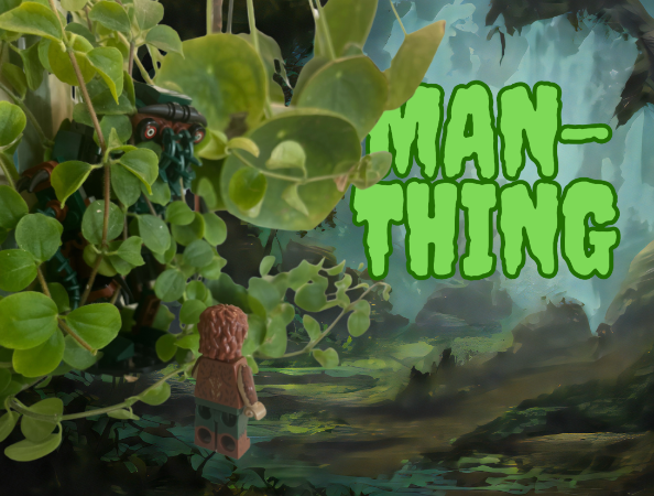 LEGO MOC Man-Thing - werewolf by night by MESsemble | Rebrickable ...