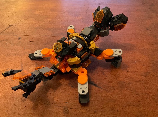 LEGO MOC Cole's Elemental Worm Head Mech by Rickyduf | Rebrickable ...
