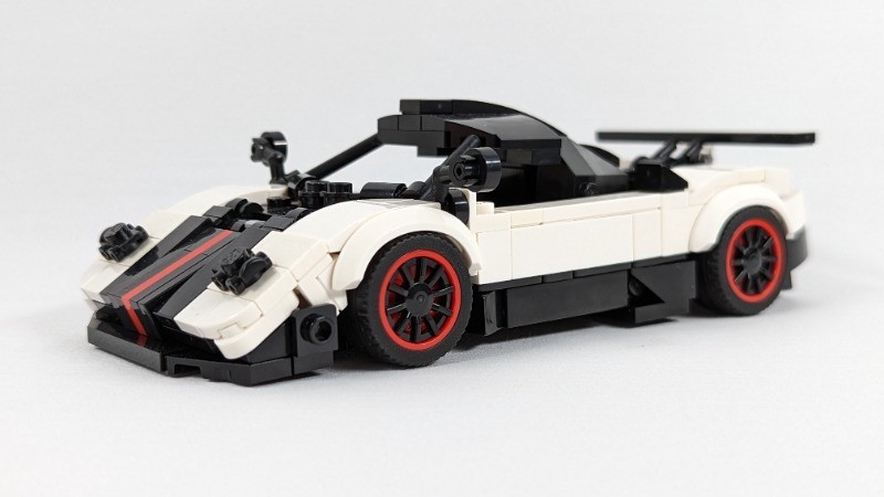 LEGO MOC Pagani Zonda Cinque by Mocs_by_Geoff | Rebrickable - Build ...