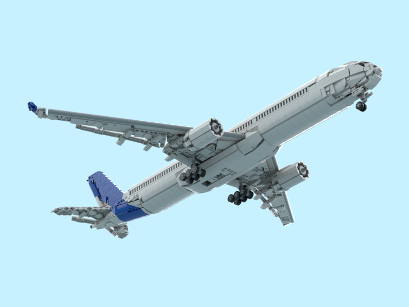 LEGO MOC Airbus A350-1000 Factory Livery by ryangc_productions ...