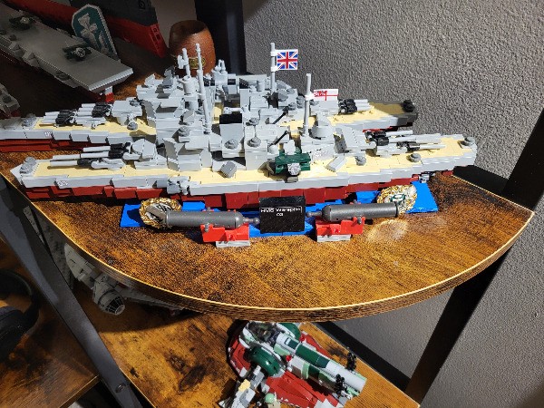 LEGO MOC HMS Warspite by RMC1138 | Rebrickable - Build with LEGO