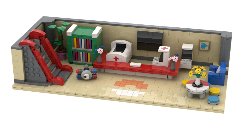 LEGO MOC-168702 pokemon center by narayoh | Rebrickable - Build with LEGO