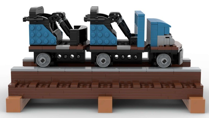 LEGO MOC ROLLERCOASTER - MYSTIC TIMBERS - KINGS ISLAND by Coasters ...