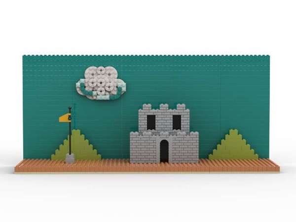 LEGO MOC Level 1 Mario Bros by PezzidiLego | Rebrickable - Build with LEGO