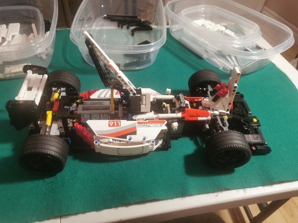 LEGO MOC 42096 B-Model The Formula Machine by amaman | Rebrickable ...