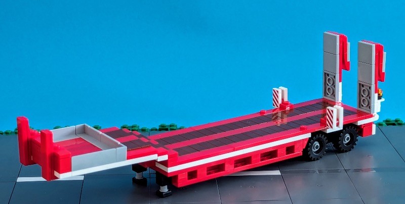 LEGO MOC LEGO® 5571 Model Team Giant Truck downsized to Minifig Scale ...