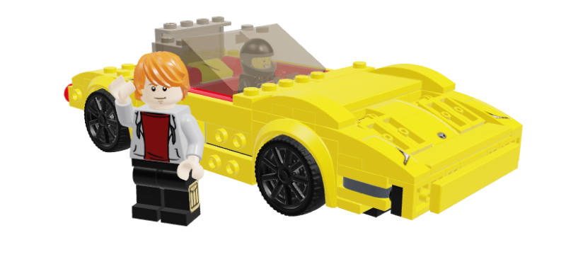 LEGO MOC-174195 76901-Corvette C3 by DLQuin™ | Rebrickable - Build with ...