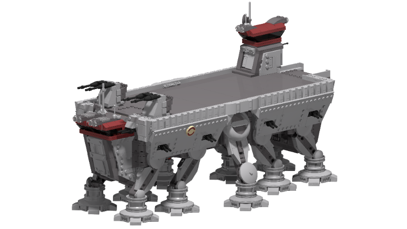 LEGO MOC All Terrain Landing Platform (AT-LP) by hautti5 | Rebrickable ...