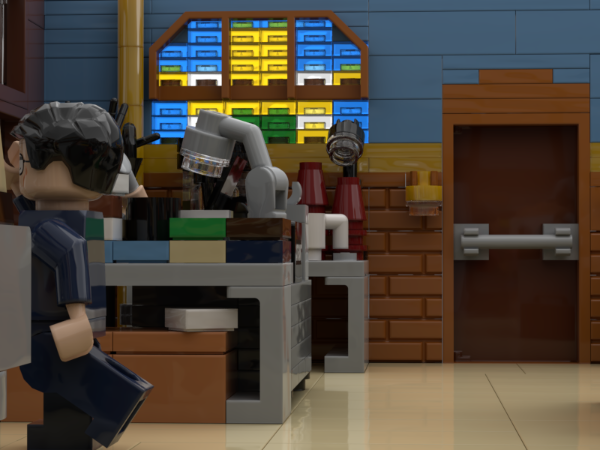 LEGO MOC Daily Planet Bullpen by Dynaguy | Rebrickable - Build with LEGO