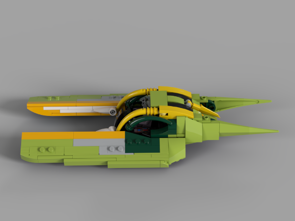 LEGO MOC Zam Wesell's Koro-2 Exodrive Airspeeder by BeilbyBricks ...