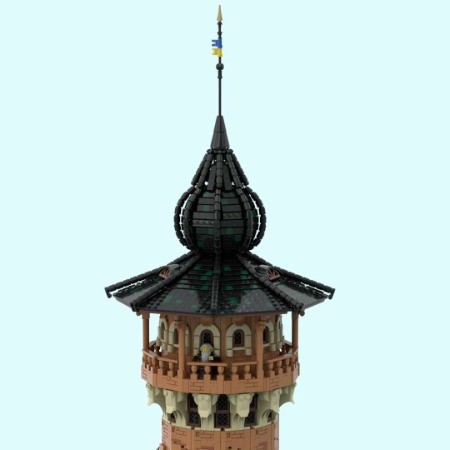 LEGO MOC Alchemist Tower by BennoBas | Rebrickable - Build with LEGO