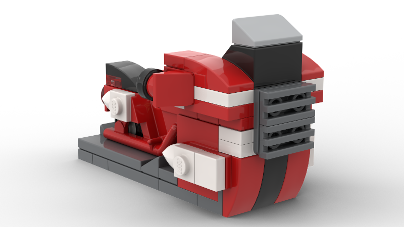 LEGO MOC Motorbike Racing Arcade Game by AntOrman | Rebrickable - Build ...