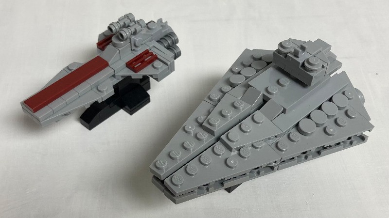 LEGO MOC Nano Scale ISD + Venator by DigitalSock | Rebrickable - Build ...