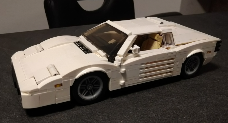 LEGO MOC 1:18 MIAMI VICE - Ferrari Testarossa by Double_U_Bricks ...