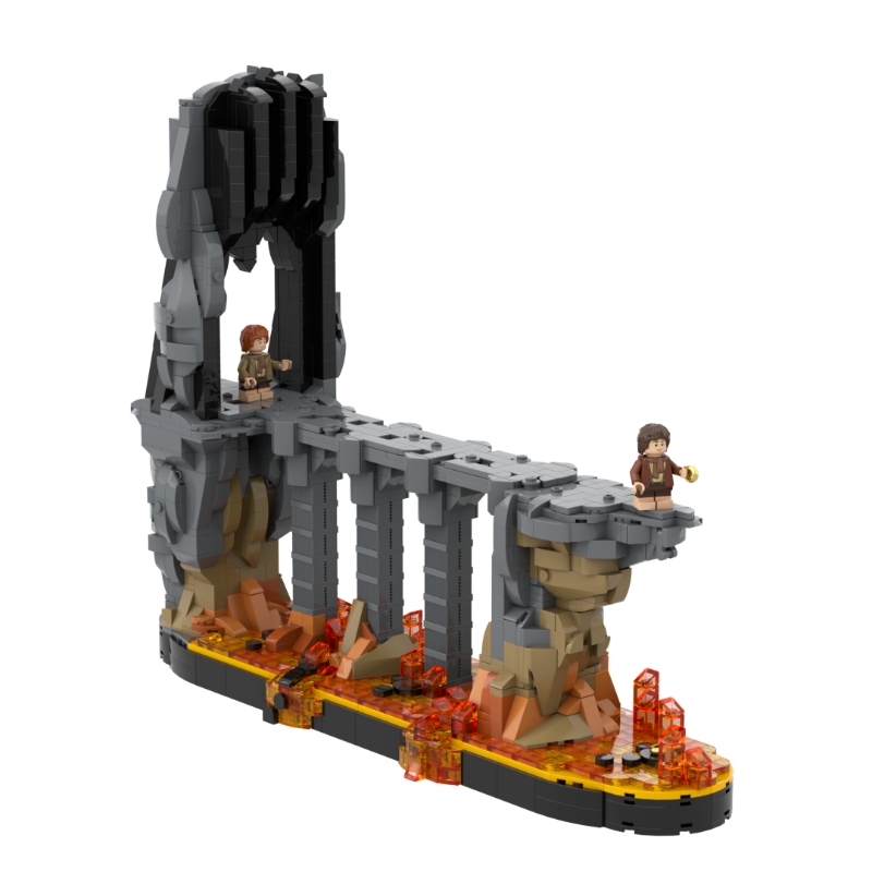 LEGO MOC-226536 The Fires of Mount Doom by rebelnili | Rebrickable ...