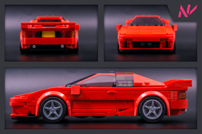 LEGO MOC Lotus Esprit Turbo by NV Carmocs | Rebrickable - Build with LEGO