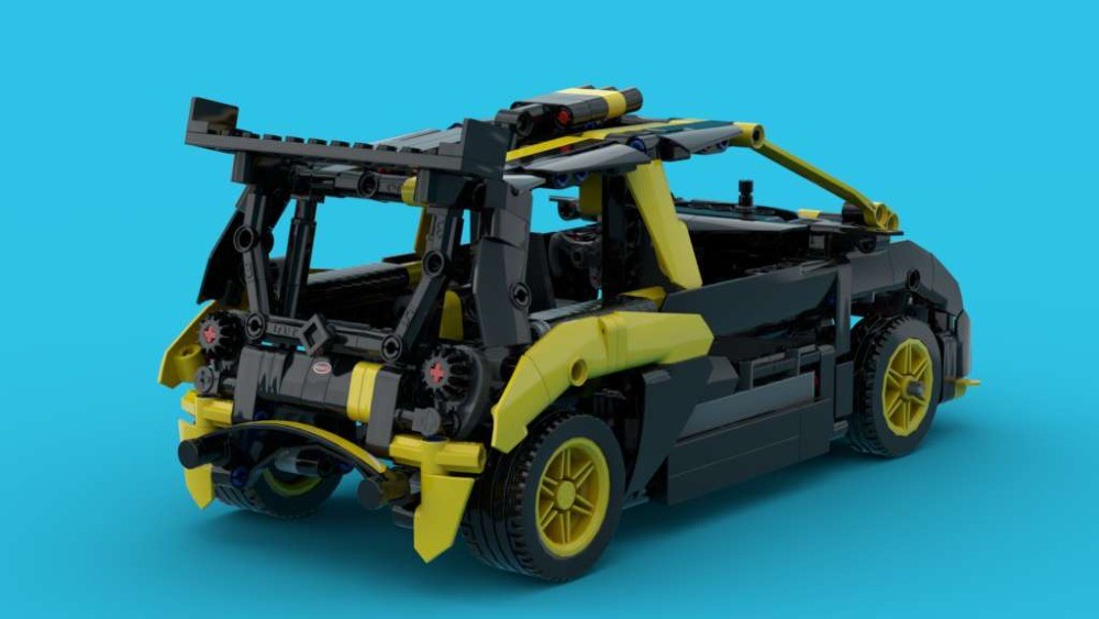 LEGO MOC 42162 Renault Twingo RS by stephane85 | Rebrickable - Build ...