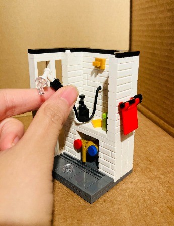 LEGO MOC shower room by EVA001 | Rebrickable - Build with LEGO